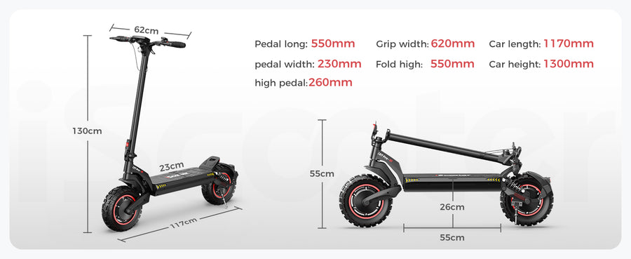 iScooter iX7 Pro 2000W Off-Road Electric Scooter – iScooter Official