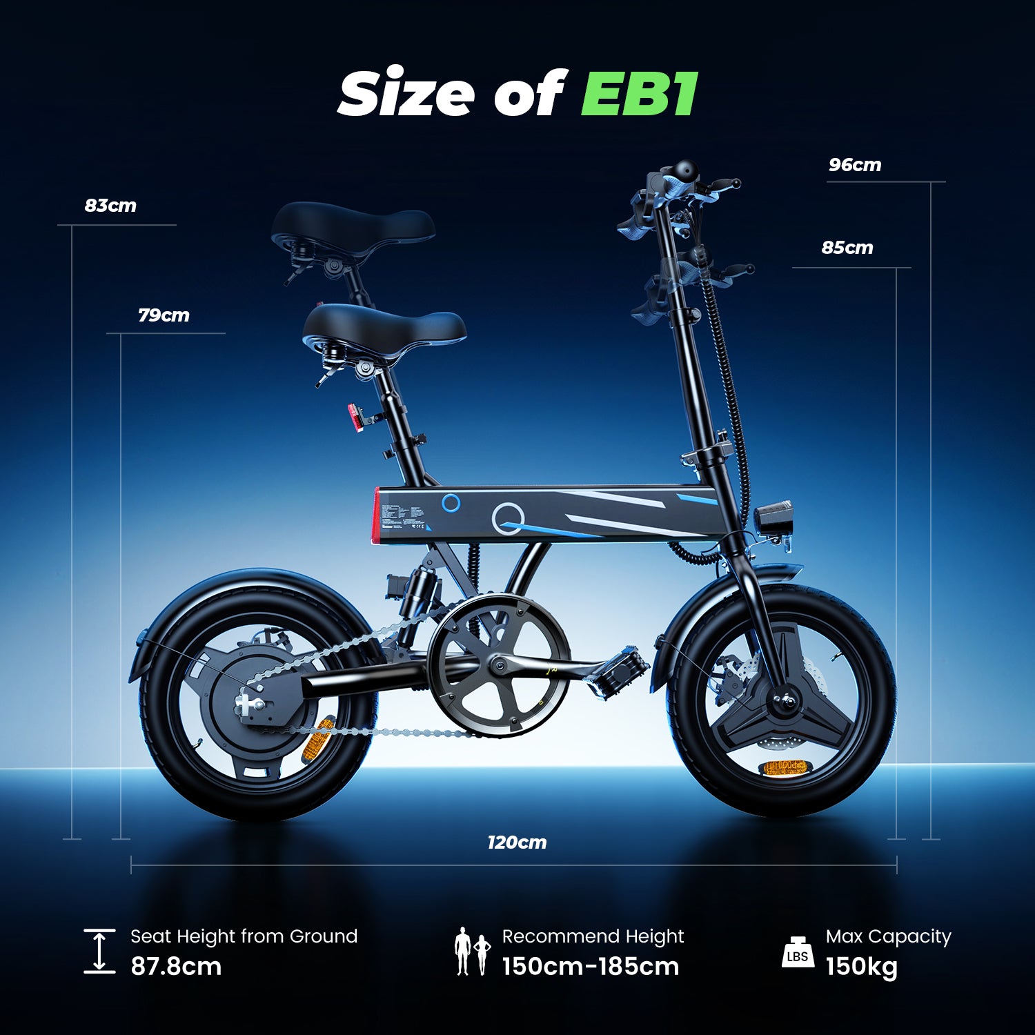 iScooter EB1 350W Electric bikes – iScooter Official