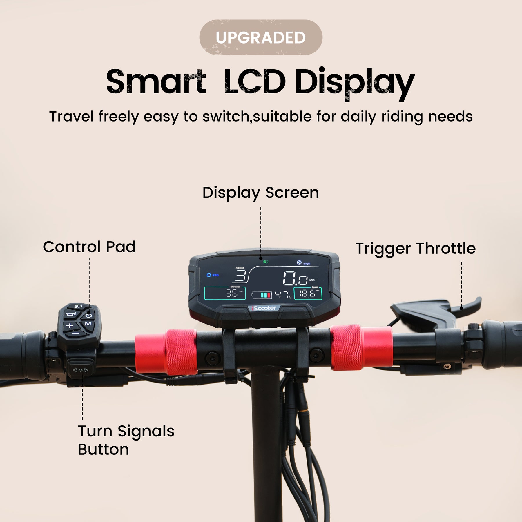 iScooter iX8 1200W*2 Off-Road E-Scooter 60KM/H – iScooter Official